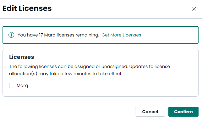 Transfer files to a different user with a team