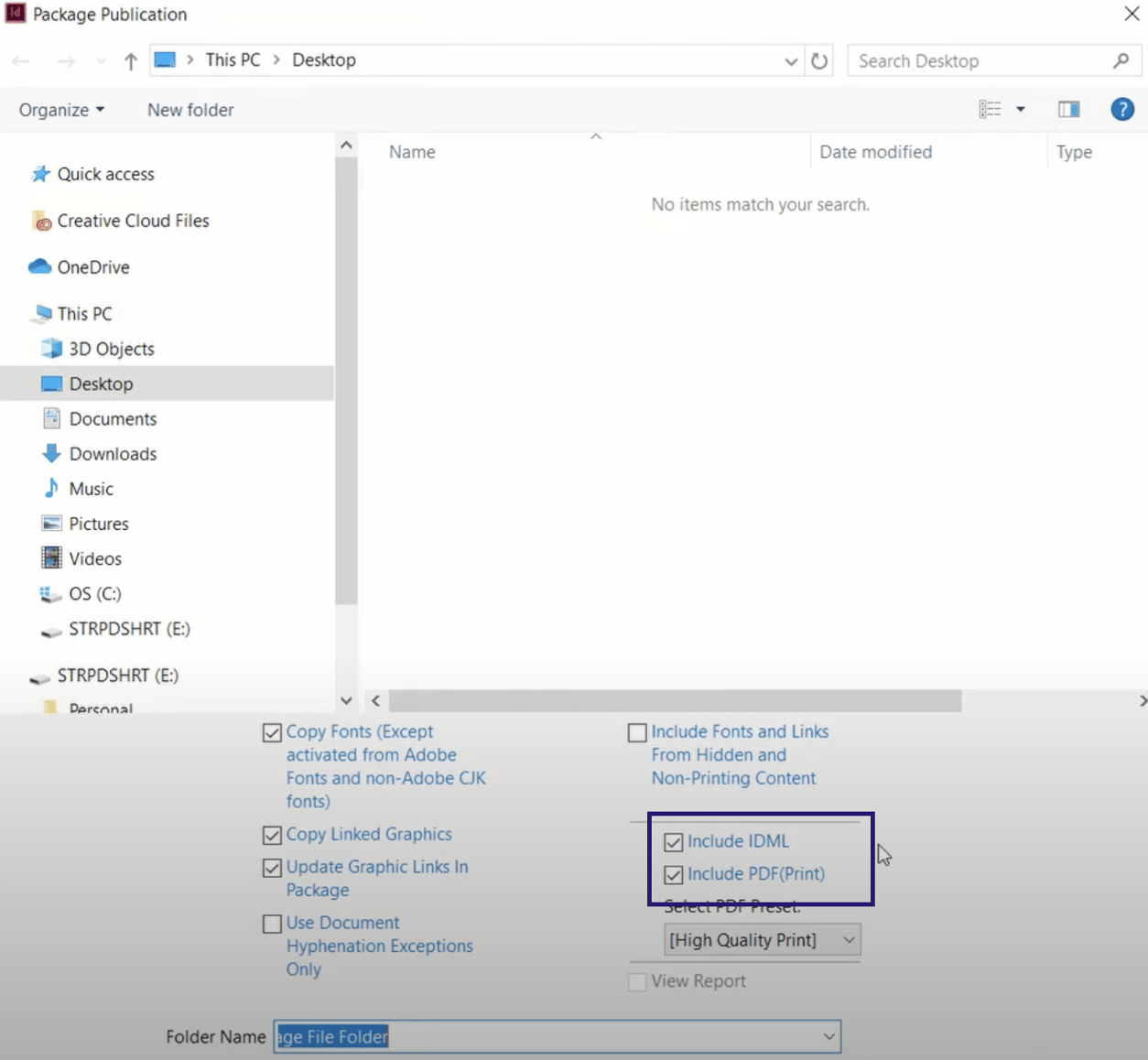 Import InDesign files