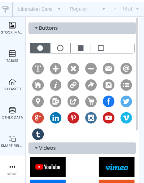 Adding Buttons and Links