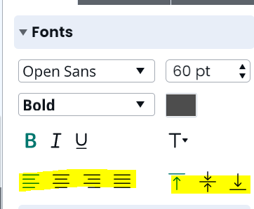 Edit and format text
