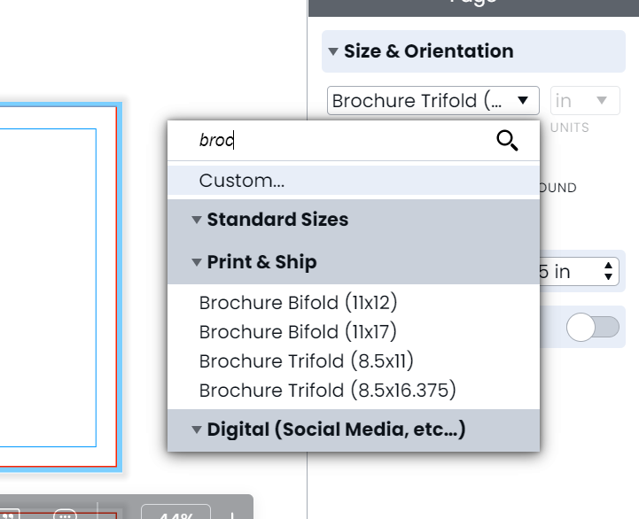 Enabling print product guides