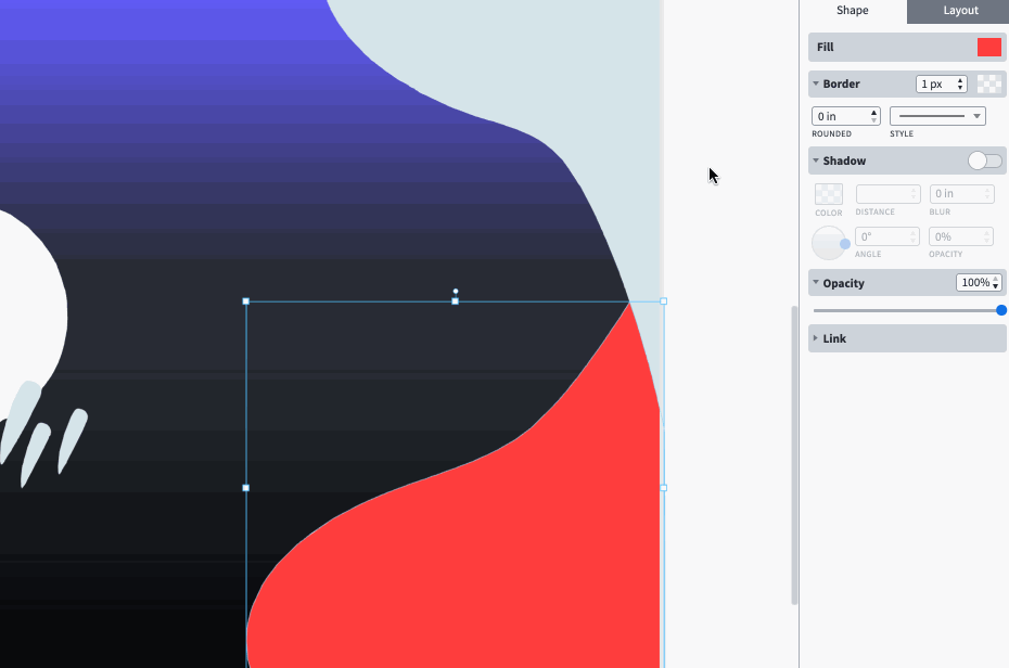 Edit and format shapes